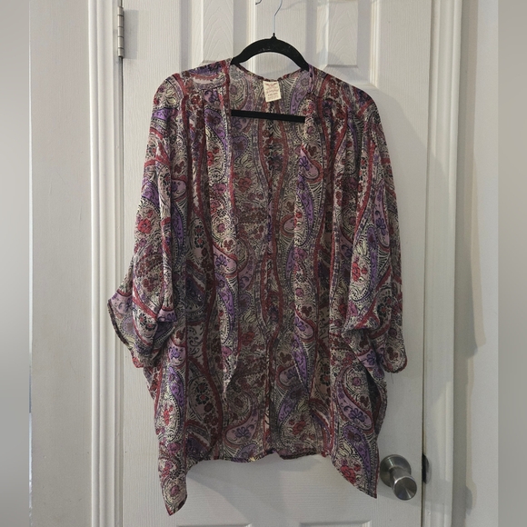 Faded Glory | Tops | Xxl Semi Sheer Duster | Poshmark